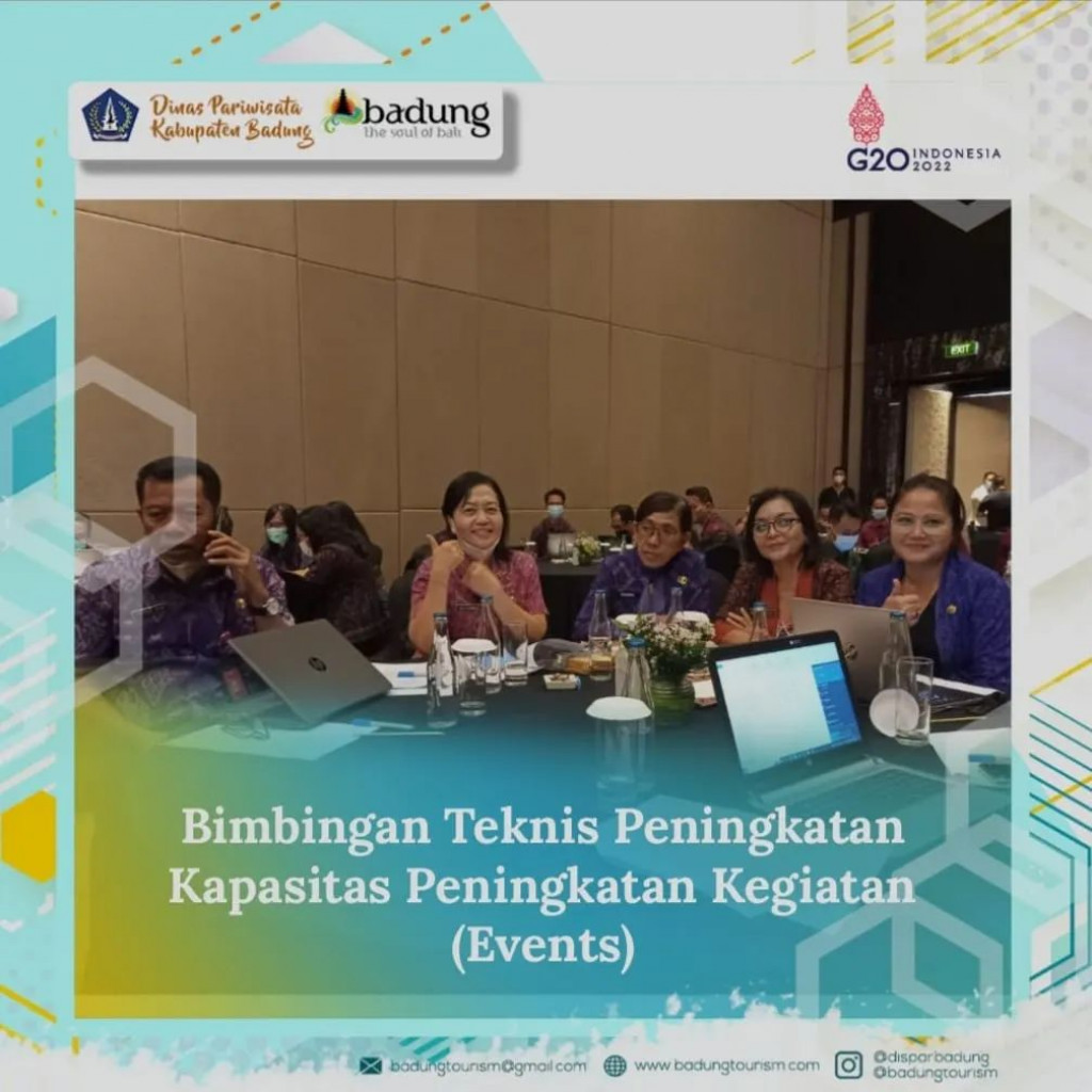 Bimbingan Teknis Peningkatan Kapasitas Penyelenggaraan Kegiatan (Events ... Bimbingan Teknis Peningkatan Kapasitas Penyelenggaraan Kegiatan (Events ...