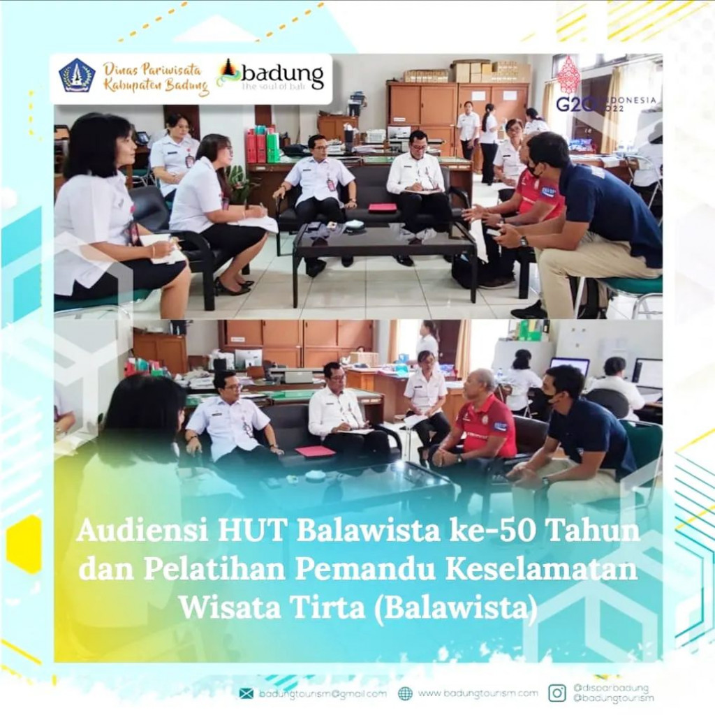 Audiensi HUT Balawista Ke-50 Tahun dan Pelatihan Pemandu Keselamatan ...